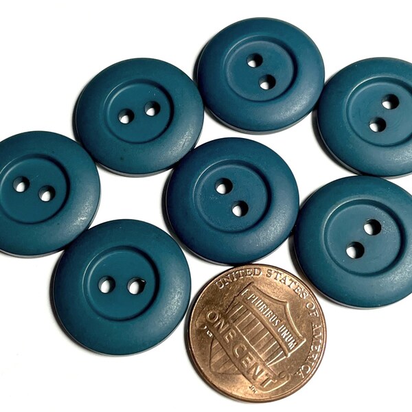 Teal Buttons - Etsy