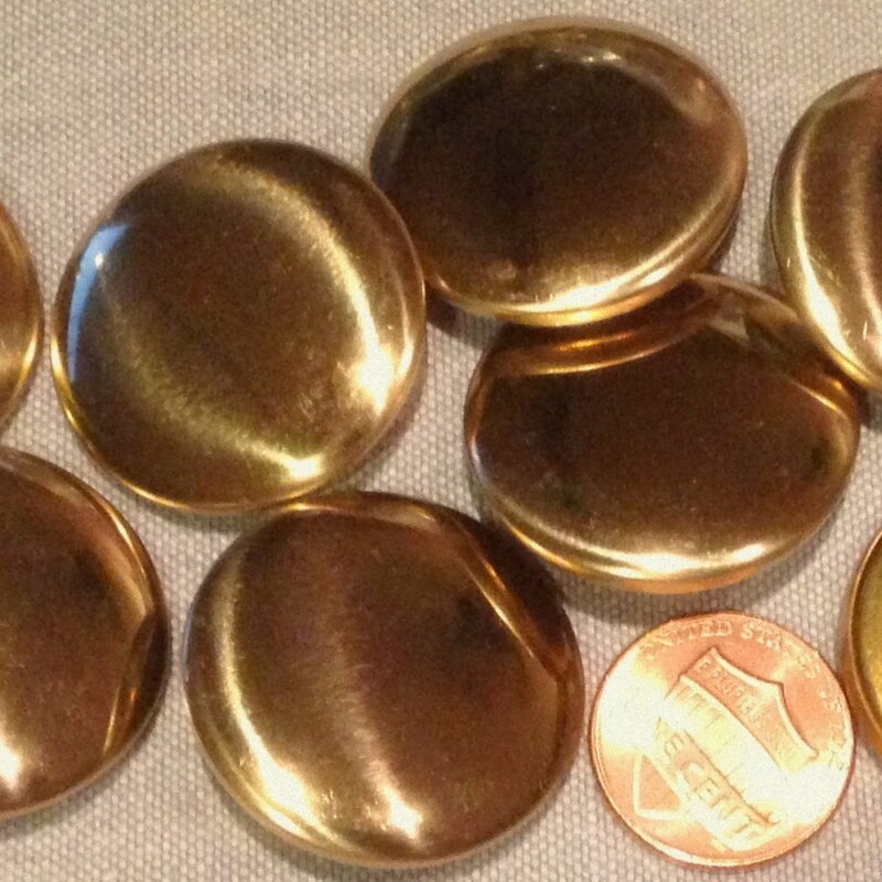 Brass Shank Button - Etsy