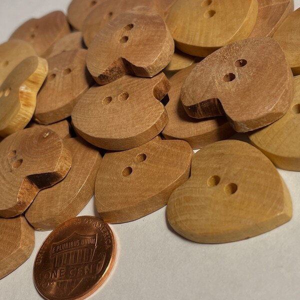 Heart Buttons - Etsy