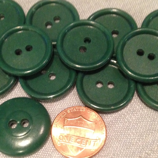 Green Buttons - Etsy