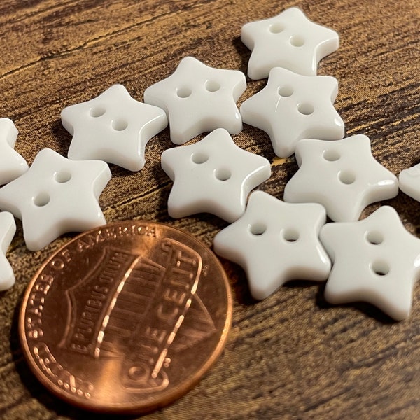 Star Buttons - Etsy