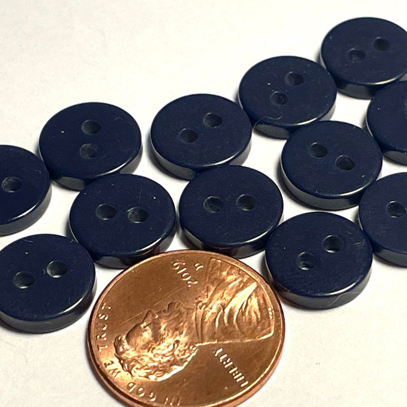 Blue Buttons Two Hole - Etsy