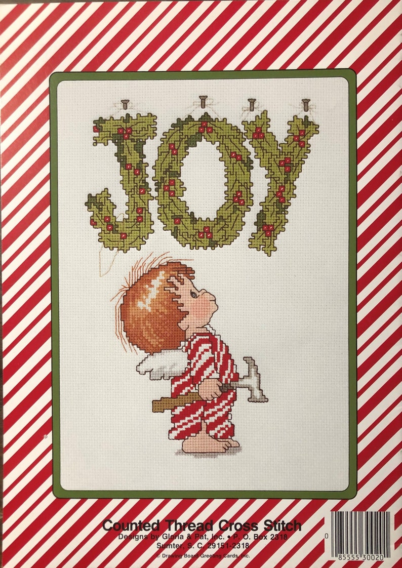 Angel Dumplin' Cute Christmas Projects Designs by Gloria & Pat Counted ...