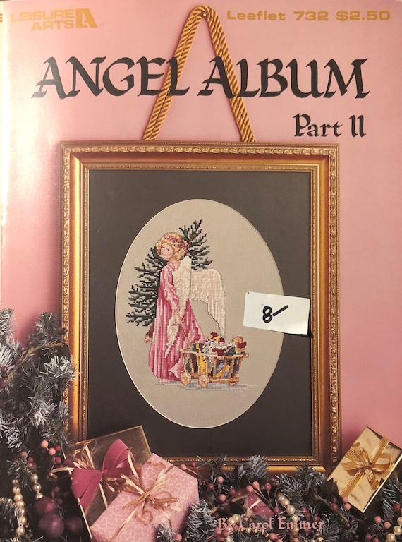 Angel Album Part 2 Counted Cross Stitch PATTERN ONLY Holidays - Etsy