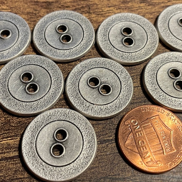 Two Tone Buttons - Etsy