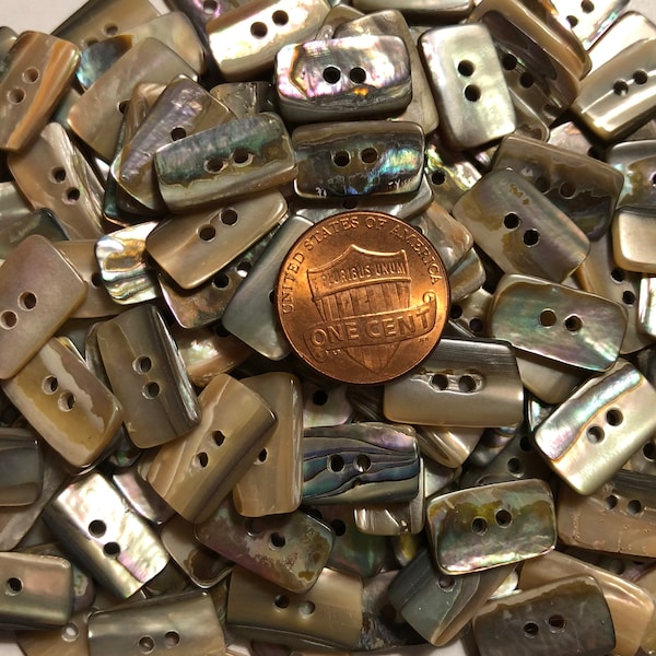 Abalone Buttons - Etsy