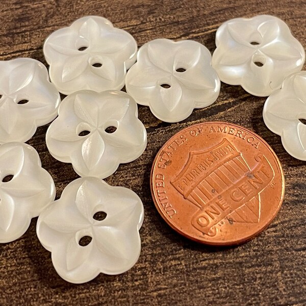 Flower Buttons - Etsy