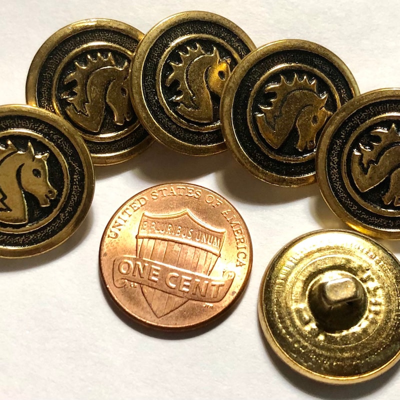 19mm Shank Button Metal - Etsy