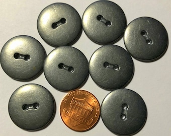 Metal 2 Hole Buttons - Etsy