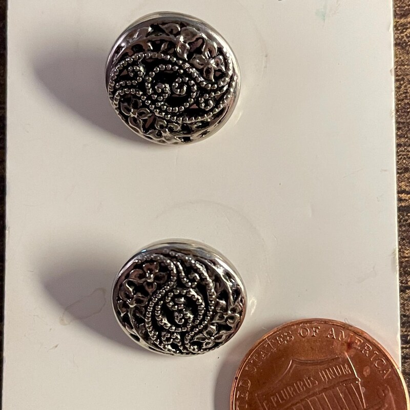 Metal Mirror Buttons - Etsy