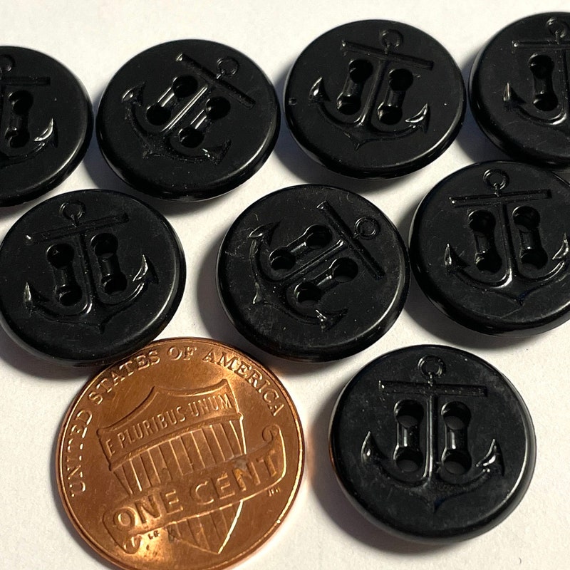 Anchor Button Vintage - Etsy
