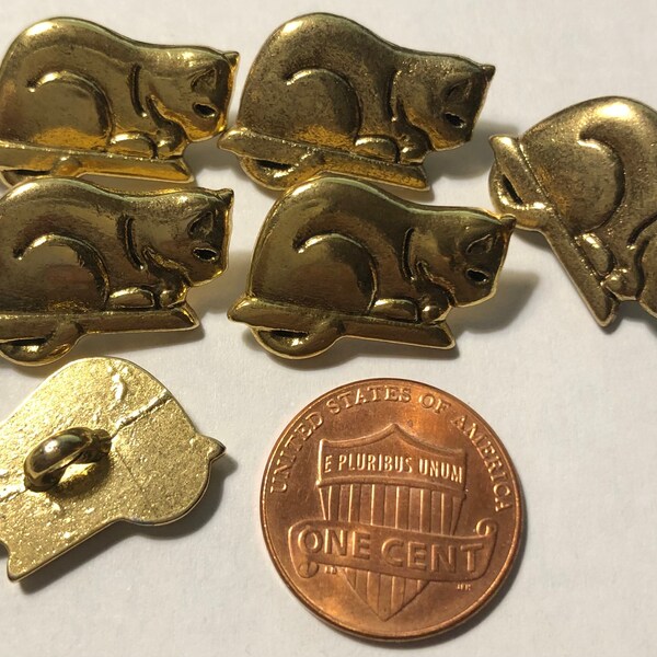 Cat Buttons - Etsy