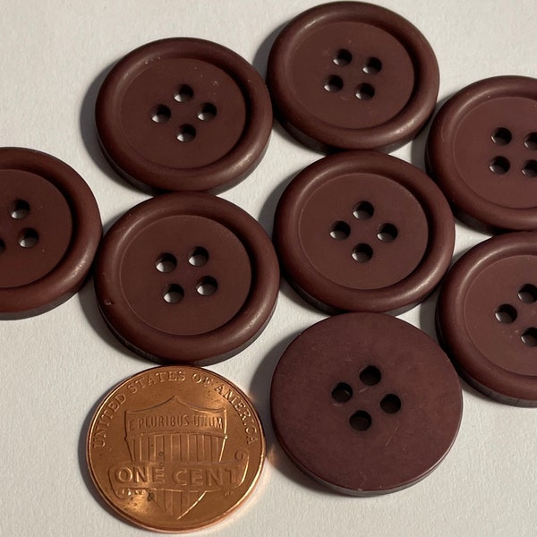 Brown Buttons - Etsy