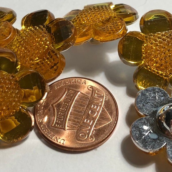 Amber Buttons - Etsy