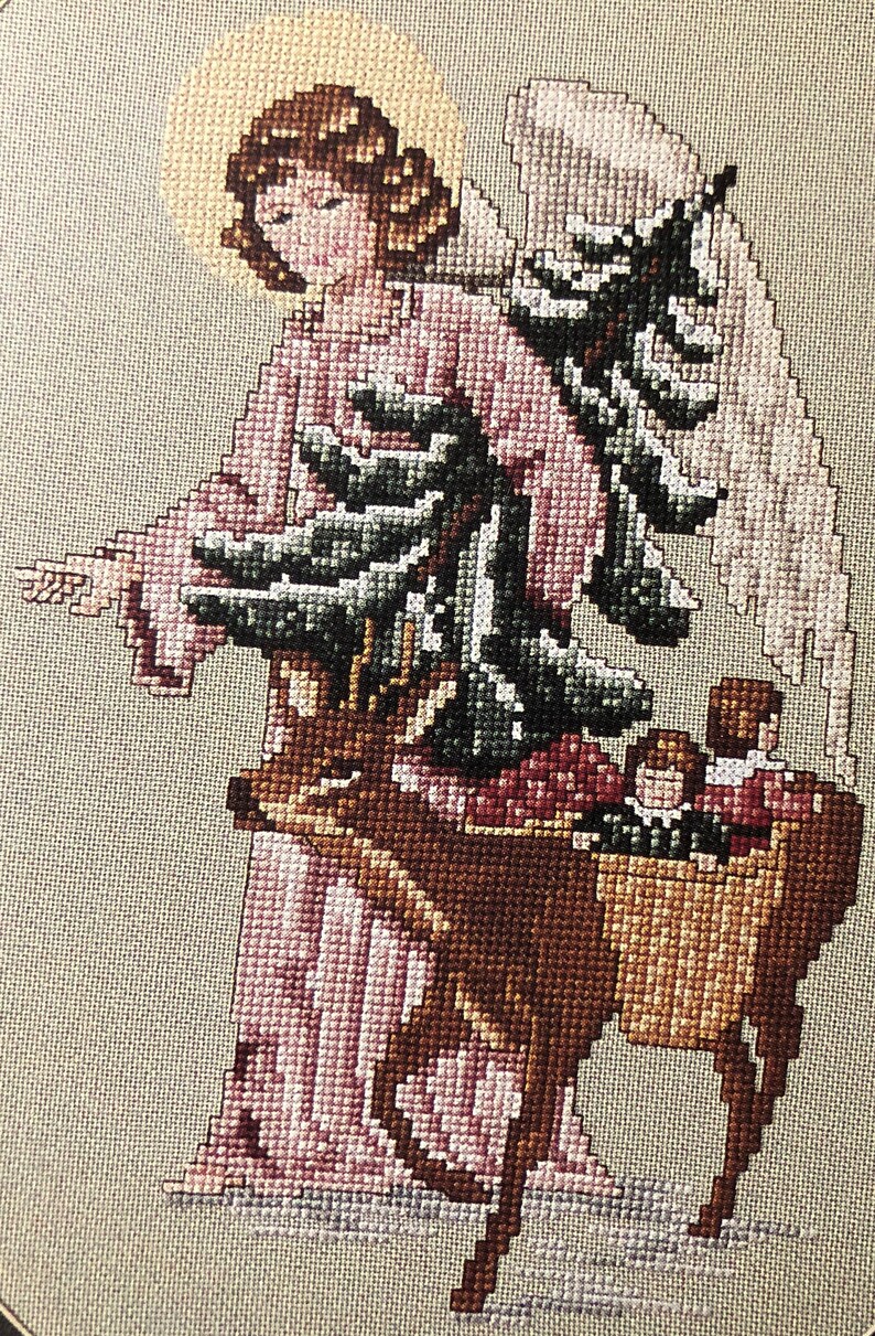 Angel Album Part 1 Counted Cross Stitch PATTERN ONLY Holidays | Etsy