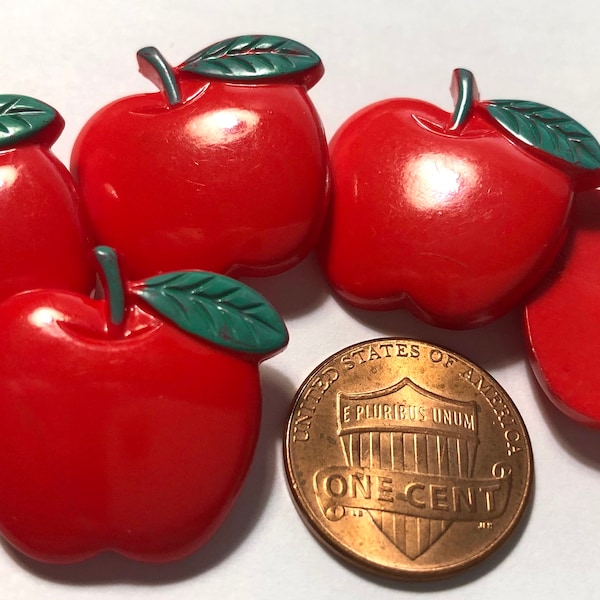Japanese Buttons Red - Etsy