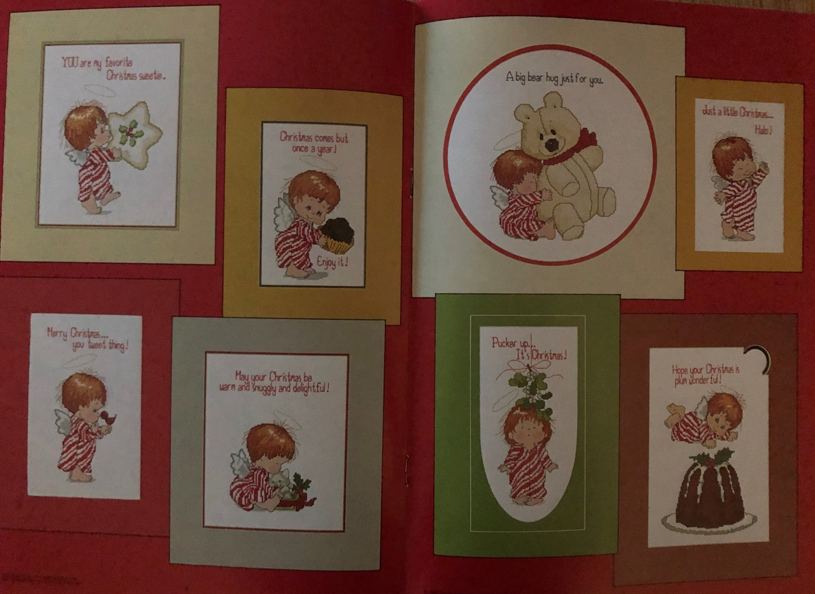 Angel Dumplin' Cute Christmas Projects Designs by Gloria & Pat Counted ...