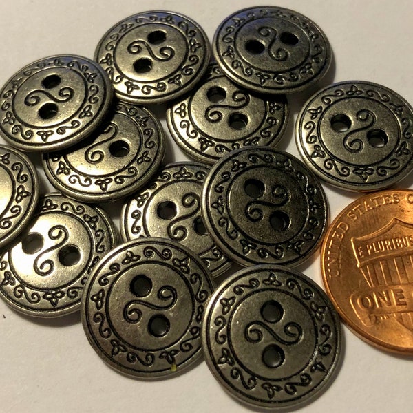 Two Tone Buttons - Etsy