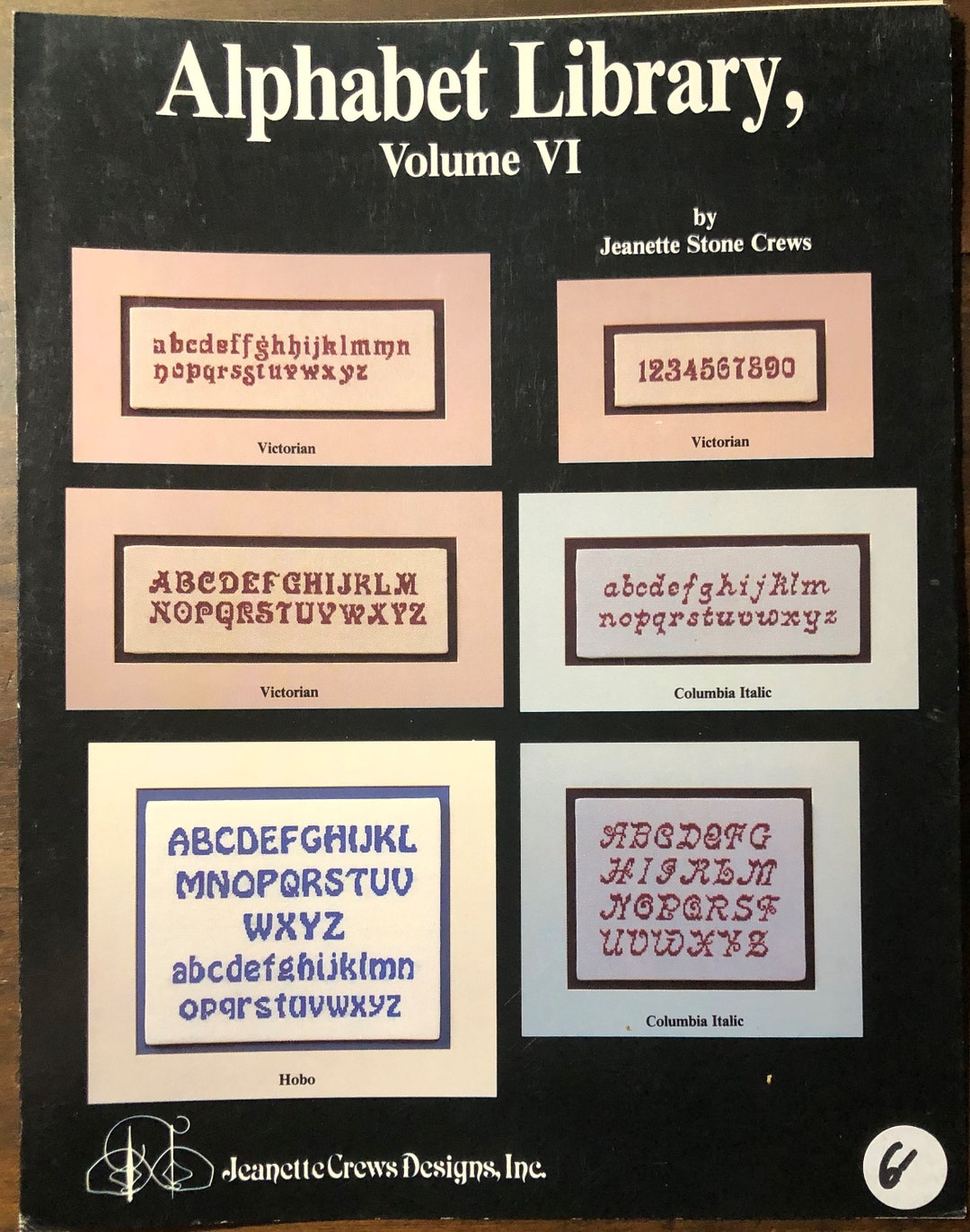 Alphabet Library Volume VI by Jeanette Stone Crews for Jeanette Crews ...