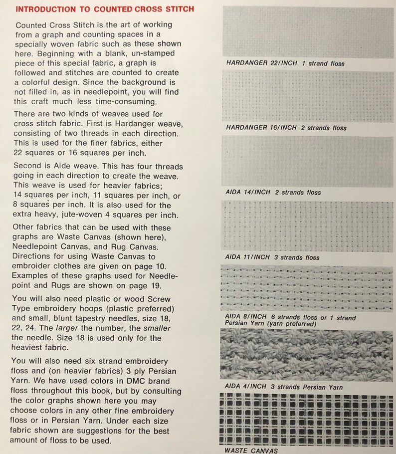 Count Your Stitches Vol. 2 Introduction to Counted Cross Stitch ...