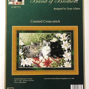 Band of Brothers by Dyan Allaire Kustom Krafts Inc. Counted Cross ...