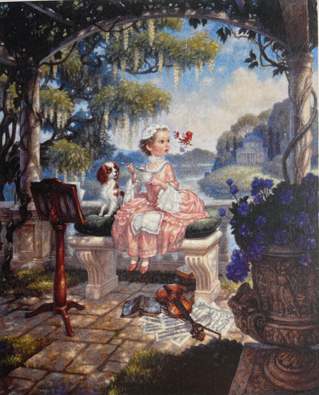 Little Miss Muffet by Heaven and Earth Designs Counted Cross Stitch ...