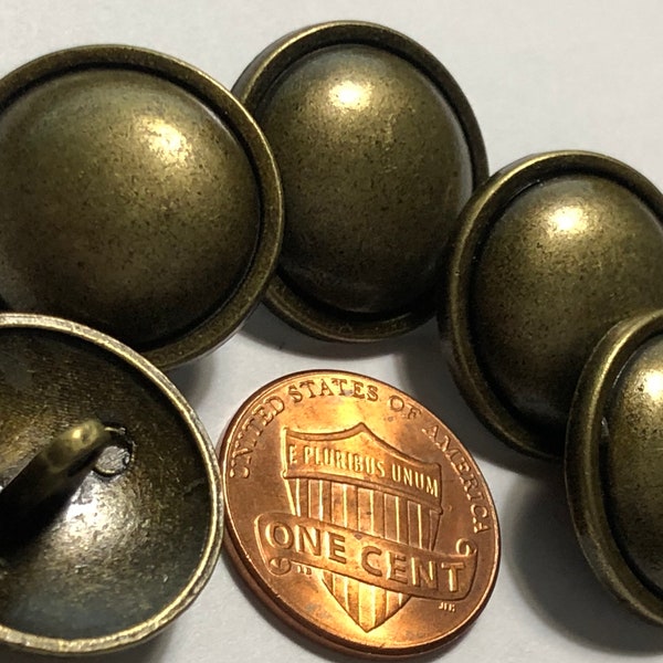 Brass Shank Button - Etsy