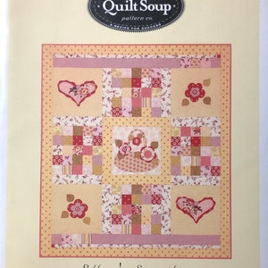 Ellery's Smoothie Applique Quilt PATTERN ONLY 57" X 65" Quilt Soup ...
