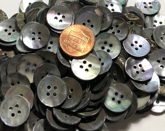 Smoke Shell Buttons - Etsy