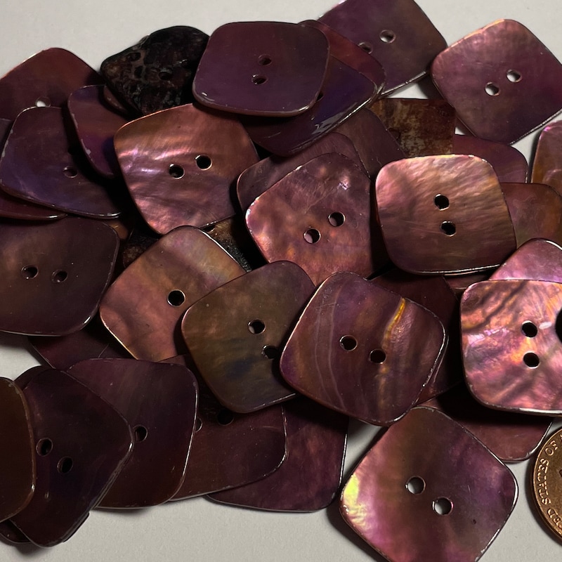Square Buttons - Etsy