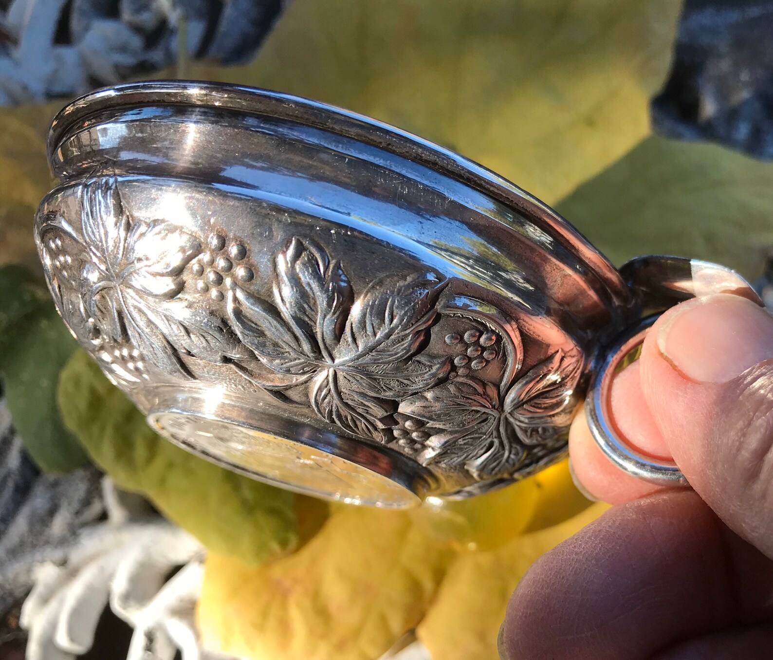 CUP TASTEVIN 1888 SOMMELIER Spanish Wine Tasting Antique Sterling Rare ...