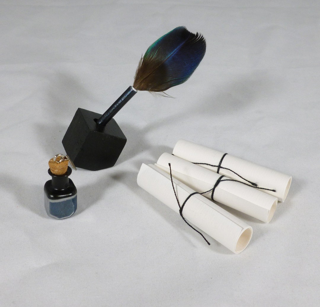1/3 Scale Fancy Quill Set for SD BJD Peacock Blue Quill - Etsy
