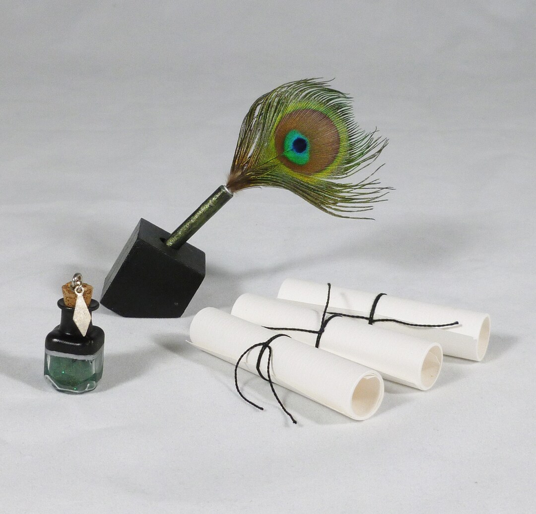1/3 Scale Fancy Quill Set for SD BJD Peacock Green Quill - Etsy