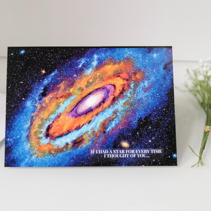 Universe Greeting Card - Etsy
