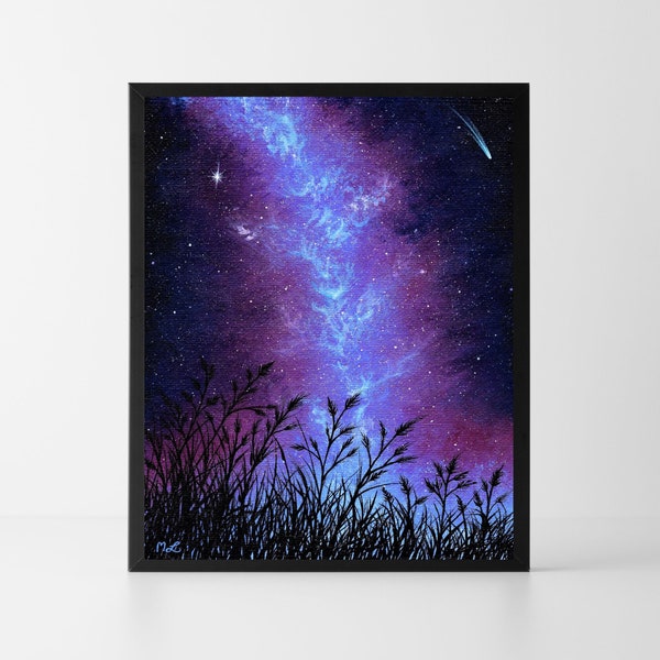 Night Sky Art - Etsy