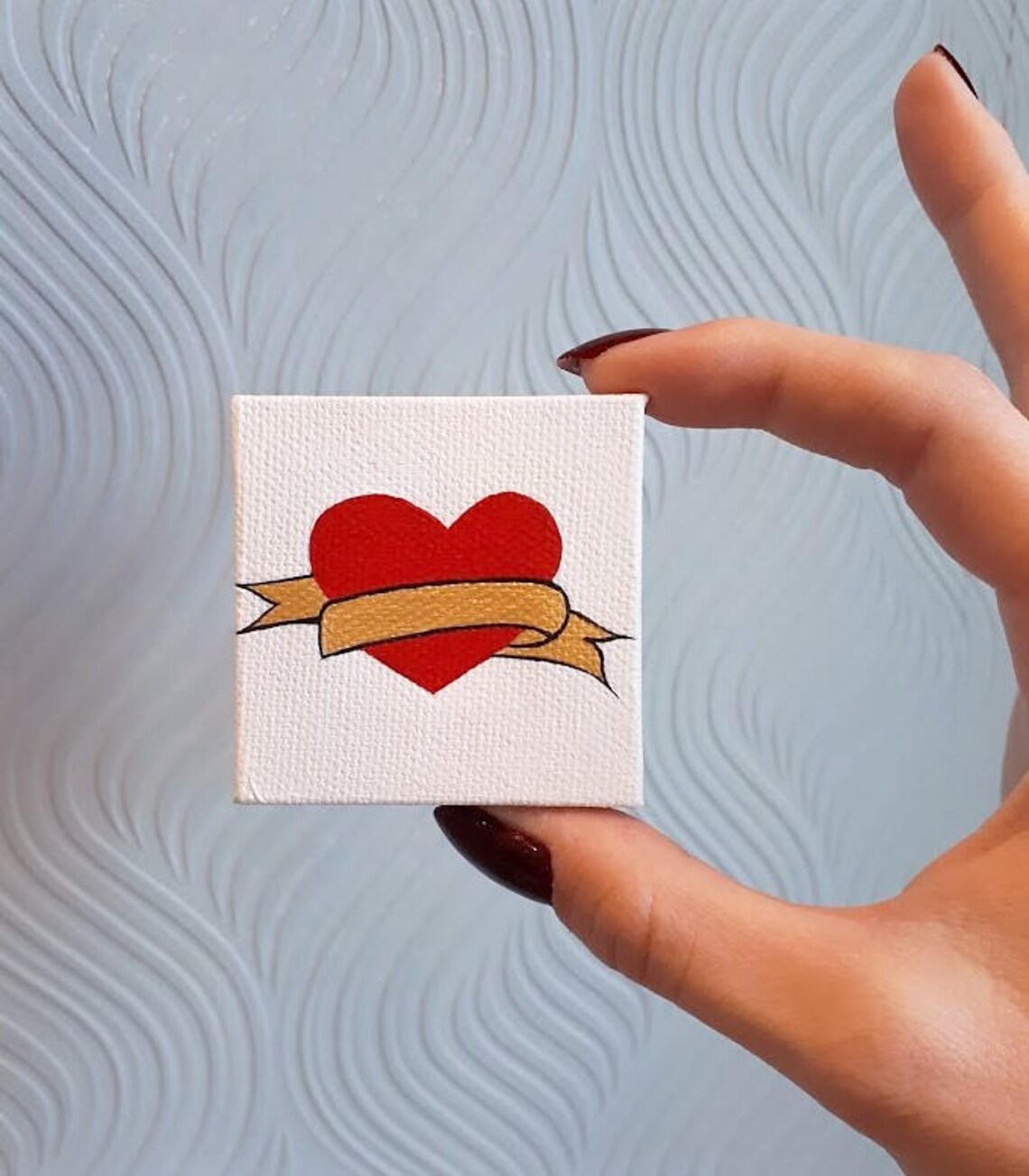 Custom Name in Heart, Personalized Valentines Day Gift, Gift to ...