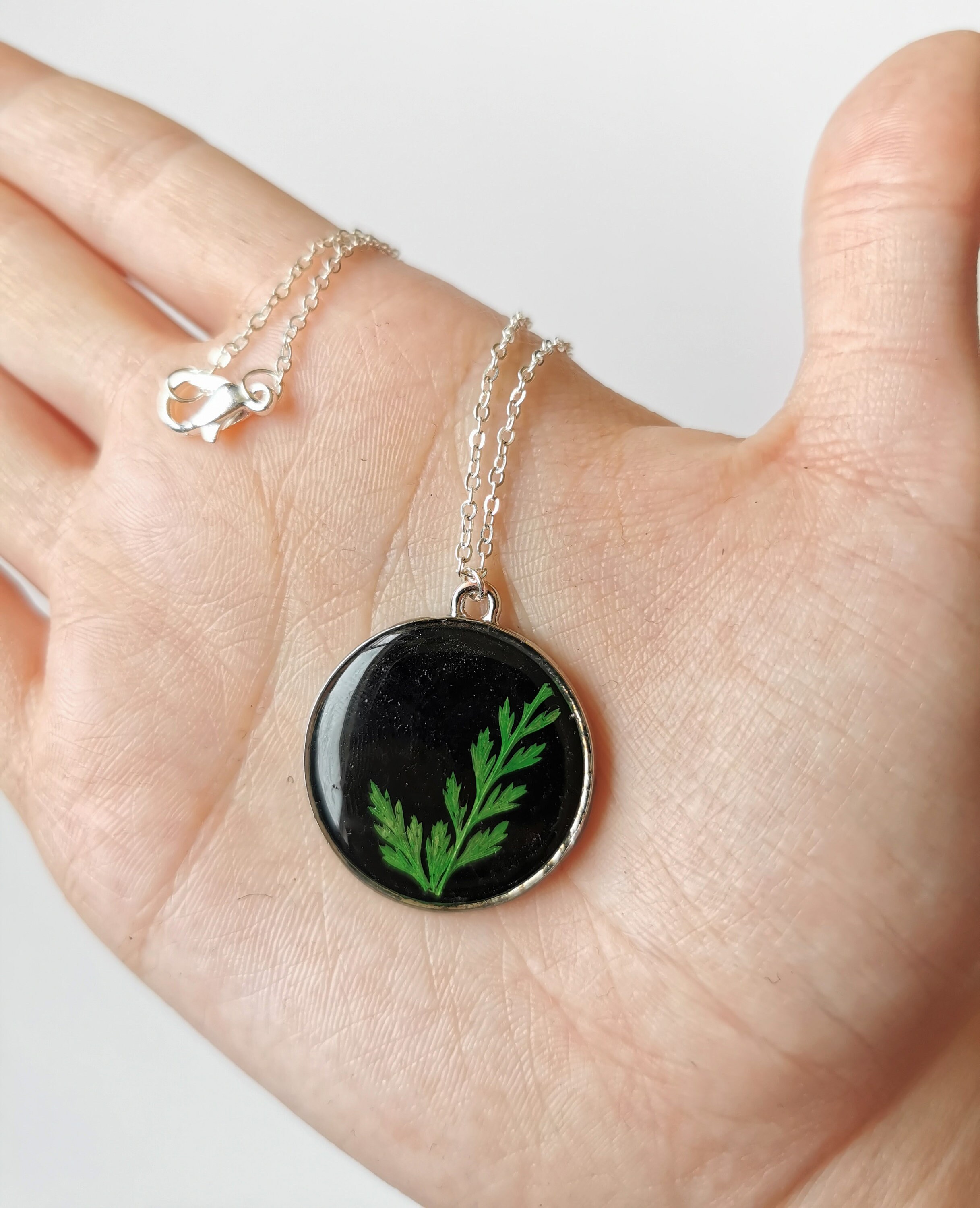 Fern Jewelry Flower Necklace Flower Jewelry Gift Idea | Etsy