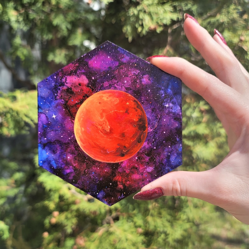 Hexagon Artwork - Etsy