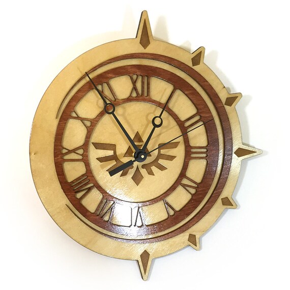 Legend of Zelda Crescent Clock | Etsy