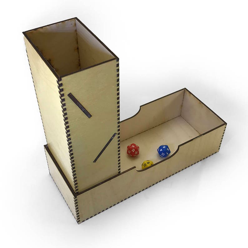 Downloadable Vector Files for Laser Cut or Cnc Dice Tower and - Etsy UK