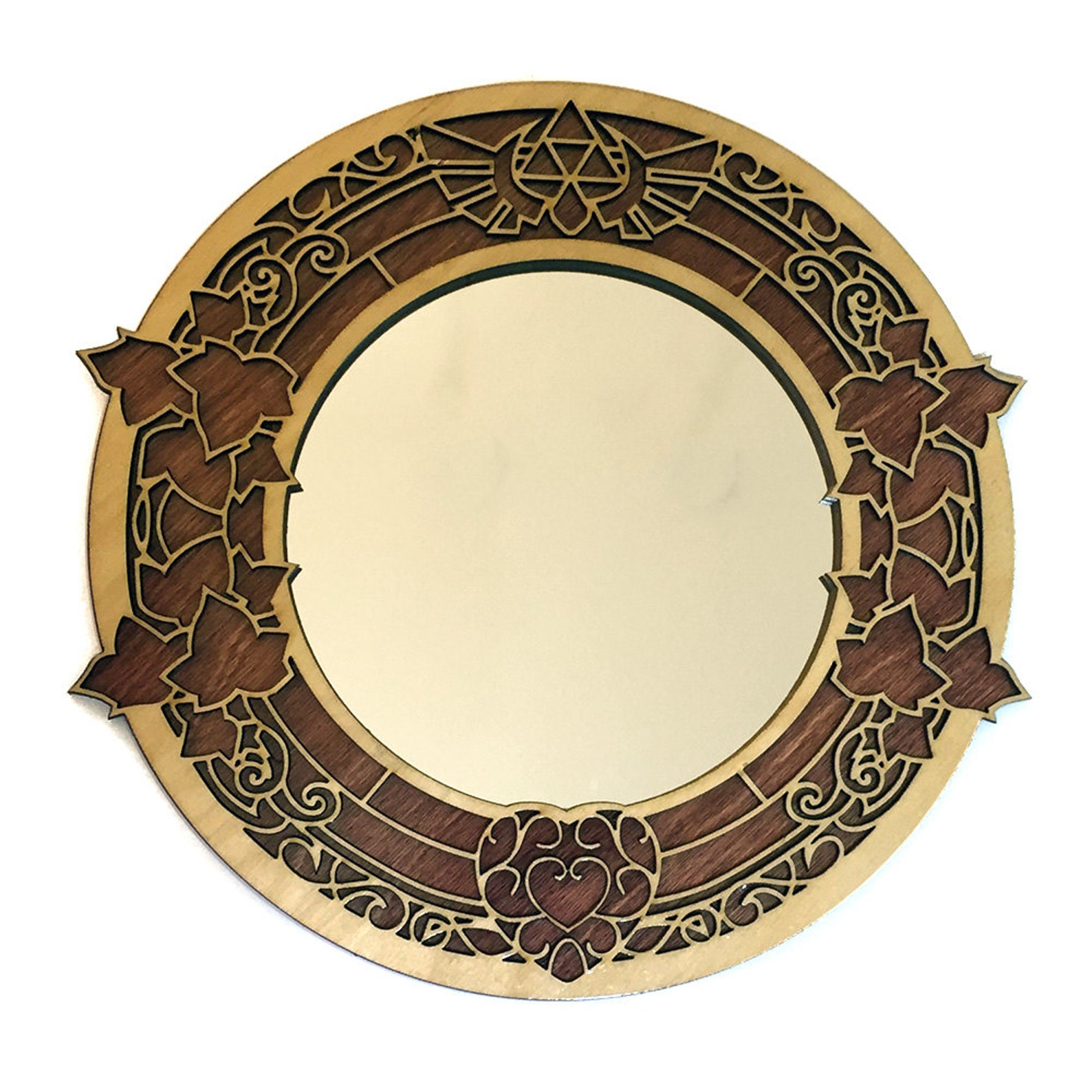 Legend of Zelda Lasercut Wall Mirror | Etsy
