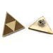 Laser Engraved Legend of Zelda Triforce Pin Pushback Pin Wood Etched ...