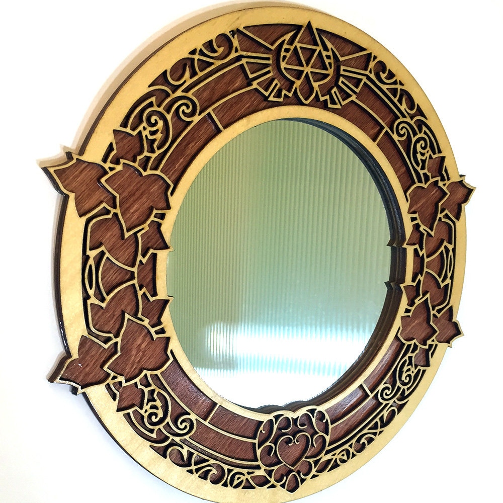 Legend of Zelda Lasercut Wall Mirror | Etsy