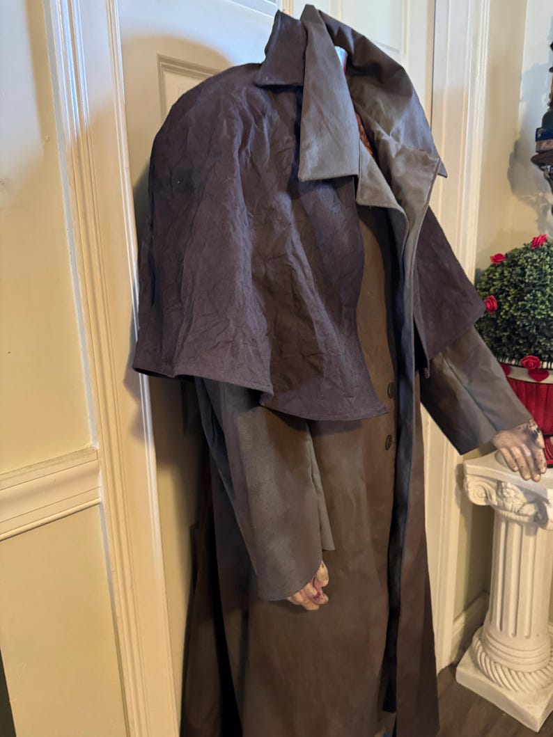 Distressed Victorian Coat and Capelet - Etsy