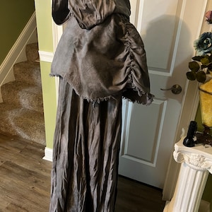 Distressed Full Cloak With Capelet - Etsy