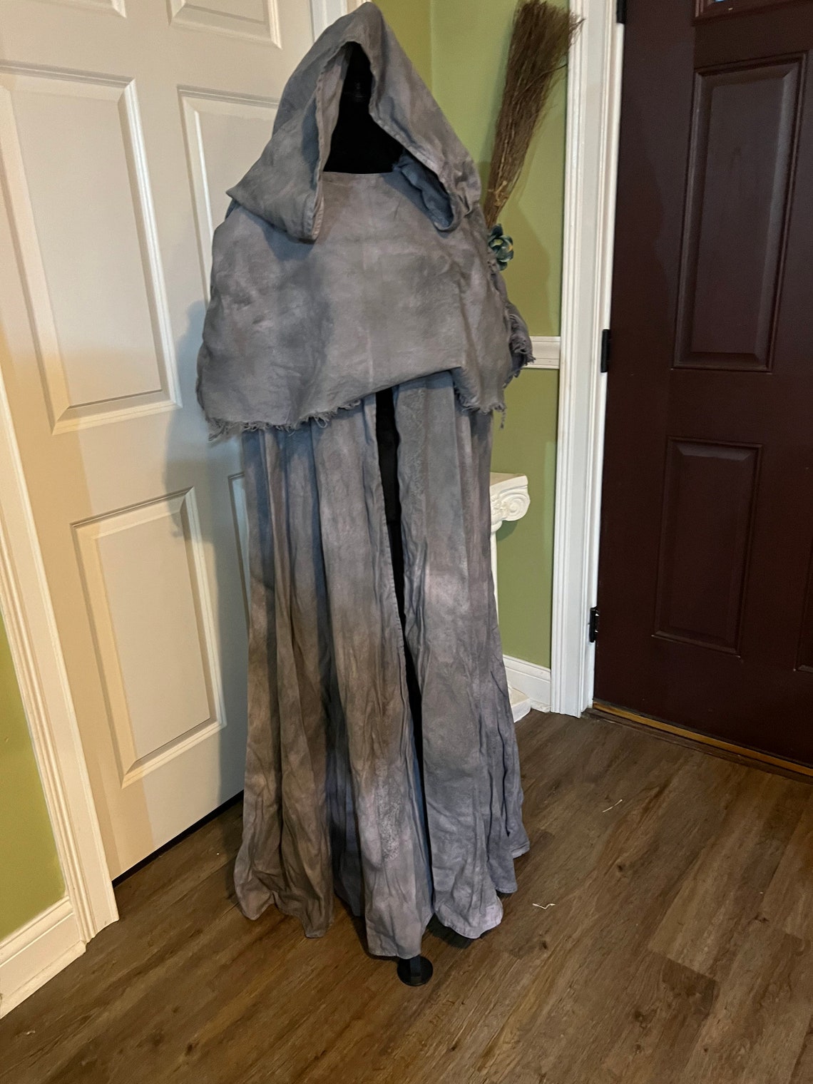 Distressed Full Cloak With Capelet - Etsy
