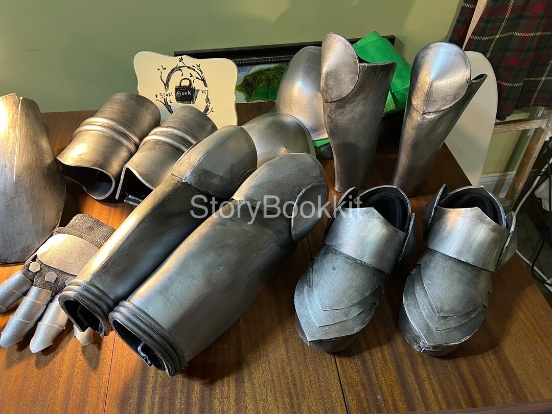 Metallic Silver Cosplay Armor Costume EVA Foam - Etsy