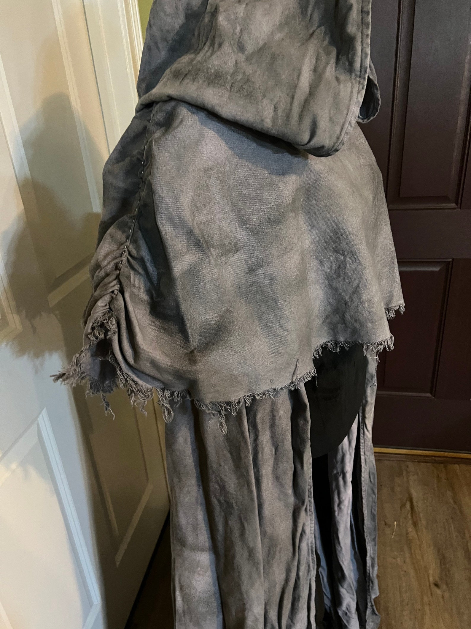 Distressed Full Cloak With Capelet - Etsy