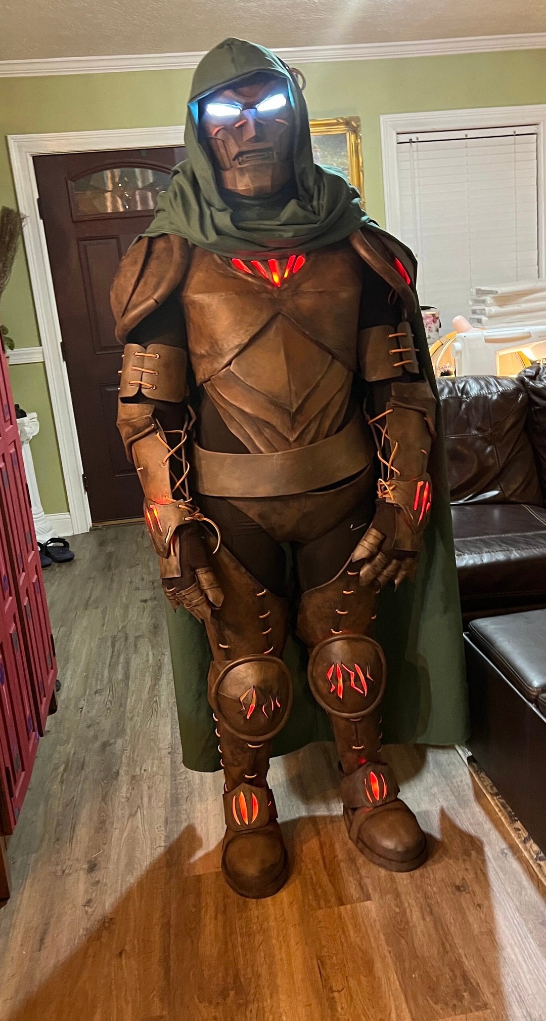 Leather LED Armor - Etsy