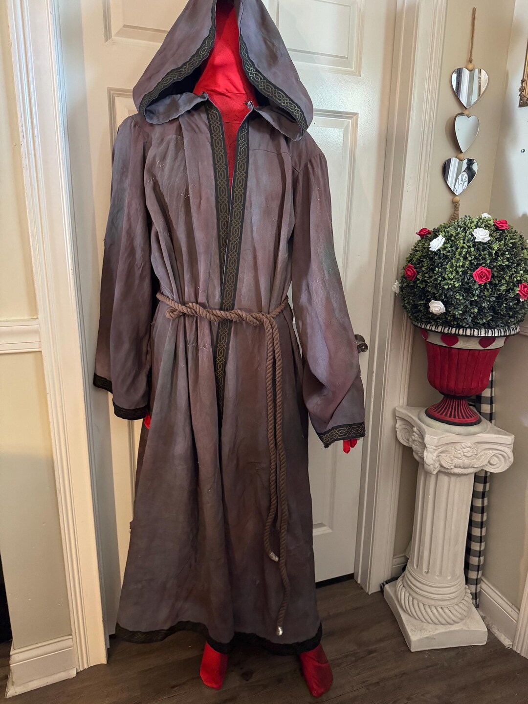 Distressed Celtic Cloak With Trim - Etsy